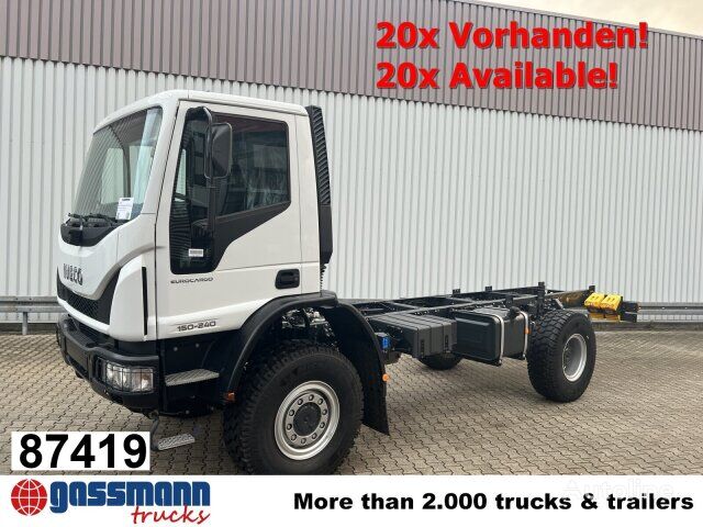 Novi IVECO EuroCargo ML150E24 WS 4x4, Euro3, mehrfach kamion šasija