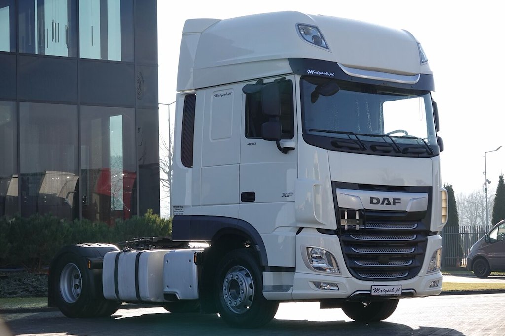 DAF XF 480 / 2020 ROK / ZBIORNIKI 1500 L / OPONY 100 % / MAŁY PRZEBI tegljač