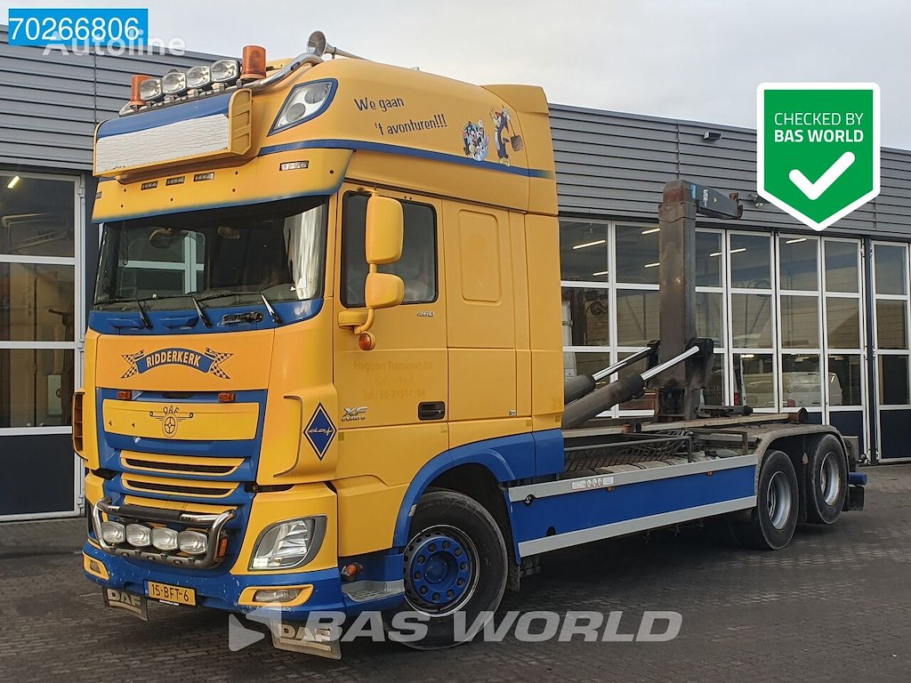 DAF XF 460 6X2 NL-Truck 25Tons VDL S-25-6600 SSC Liftachse Standklim kamion rol kiper