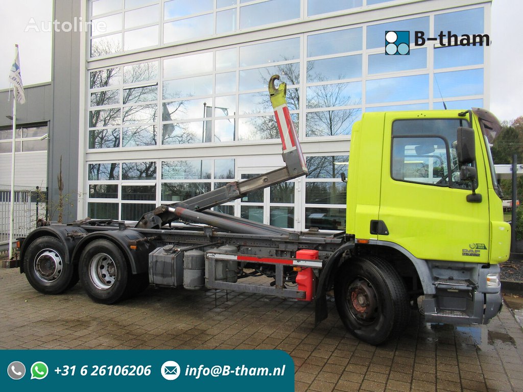 DAF 75 250 6x2 Palift T20 Haakarm, Hooklift kamion rol kiper