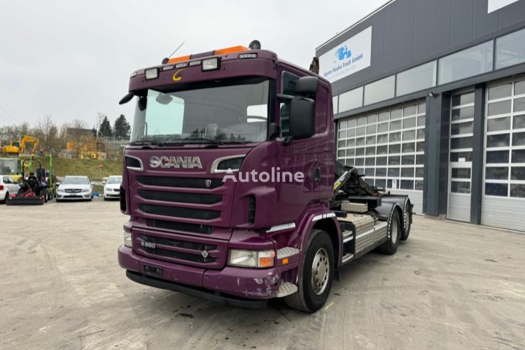 Scania R560 V8 6x2 Palfinger AHK kamion rol kiper