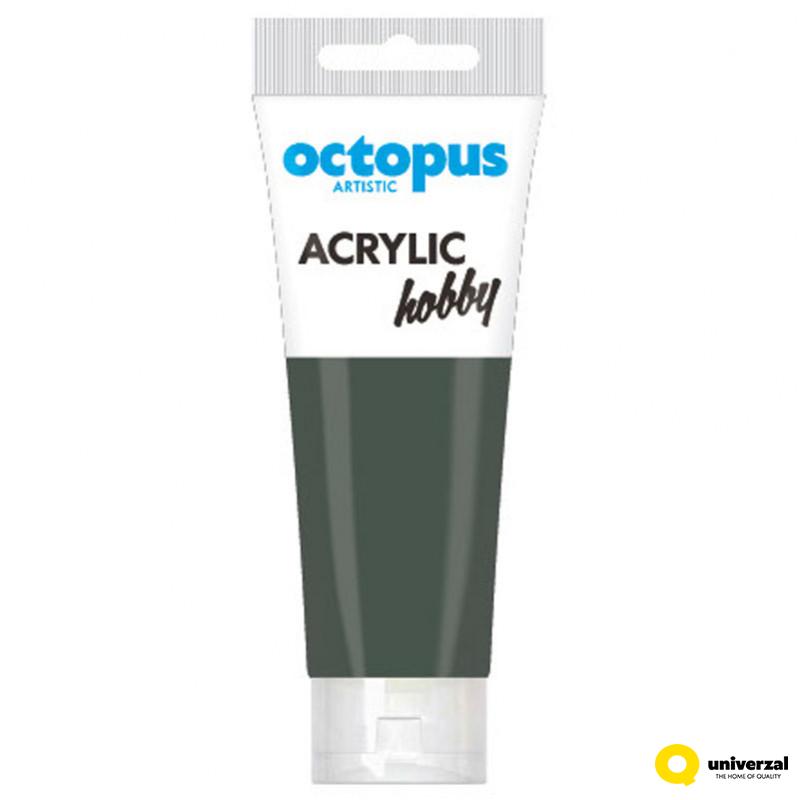 BOJA AKRILNA 75ML OCTOPUS HOBBY BLACK 793 UNL-2359