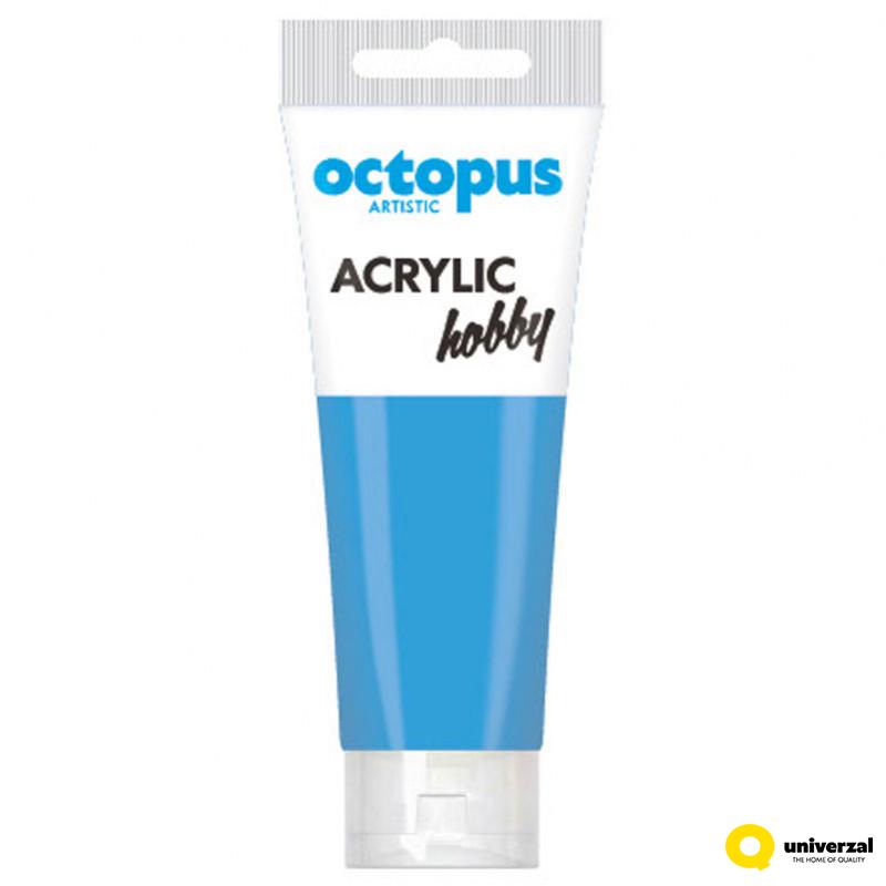 BOJA AKRILNA 75ML OCTOPUS HOBBY LAKE BLUE 350 UNL-2348