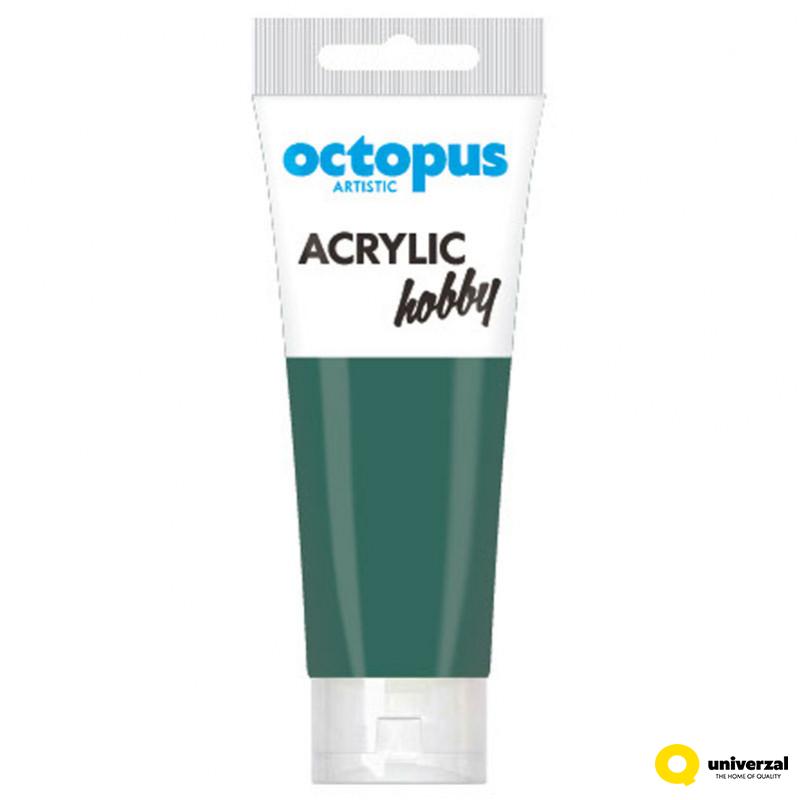 BOJA AKRILNA 75ML OCTOPUS HOBBY VIRIDIAN GREEN 560 UNL-2355