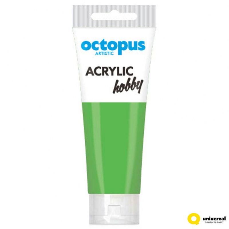 BOJA AKRILNA 75ML OCTOPUS HOBBY YELLOW GREEN 131 UNL-2351