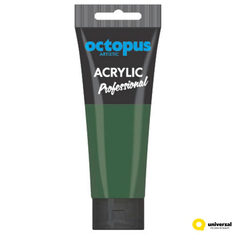 BOJA AKRILNA 75ML OCTOPUS PROFESSIONAL GRASS GREEN 568 UNL-2329