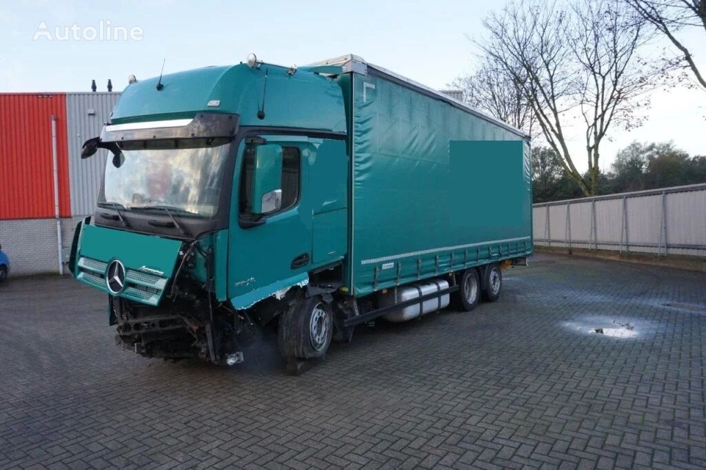 Mercedes-Benz ACTROS 2548 / RETARDER / ONLY 461779 KM / DOUBLE TANK / GERMAN T kamion sa klizna zavesa cerada