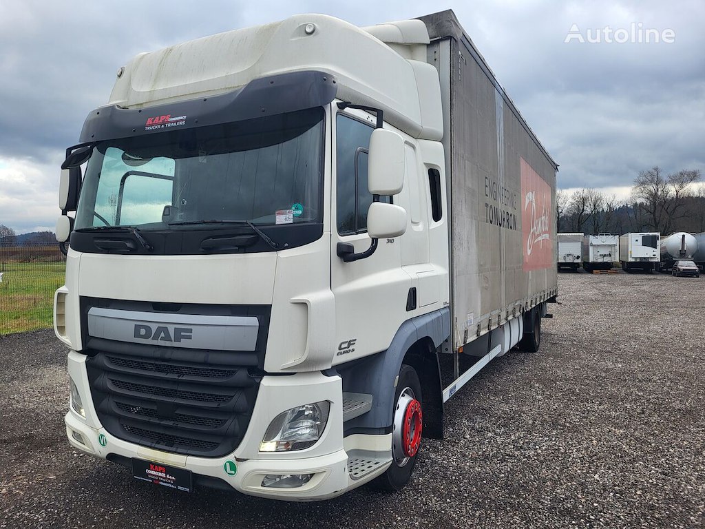 DAF CF 310 FA kamion sa klizna zavesa cerada