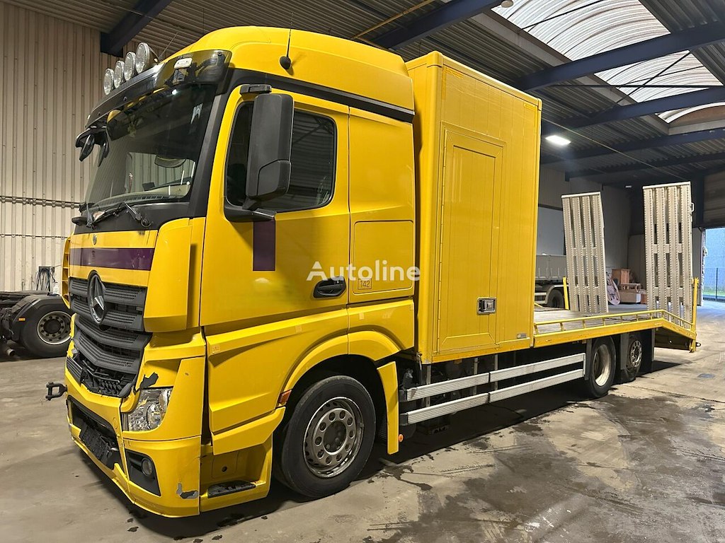 Mercedes-Benz ACTROS 2745 6x2 OPRIJWAGEN / AUTOTRANSPORTER / MACHINE CARRIER -