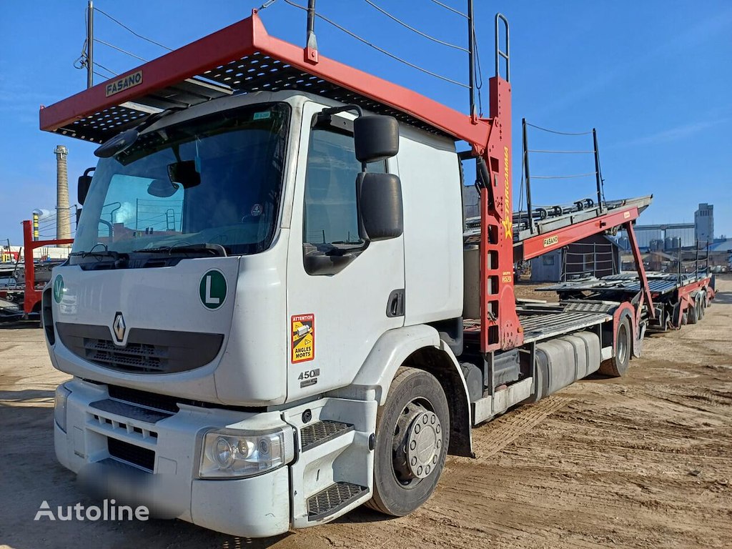 Renault + Fasano 2008 autotransporter + prikolica autotransportera