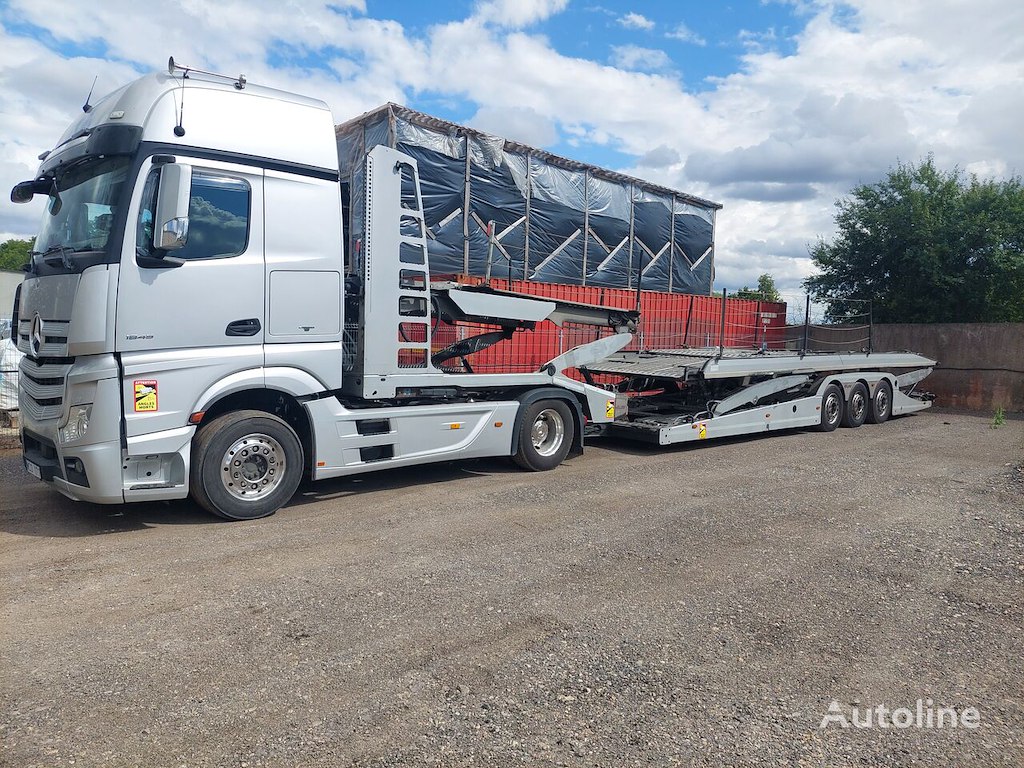 Mercedes-Benz Actros 1845 autotransporter + prikolica autotransportera