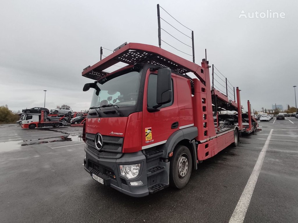 Mercedes-Benz Actros + Kassbohrer VARIOTRANS 2005 autotransporter + prikolica autotransportera