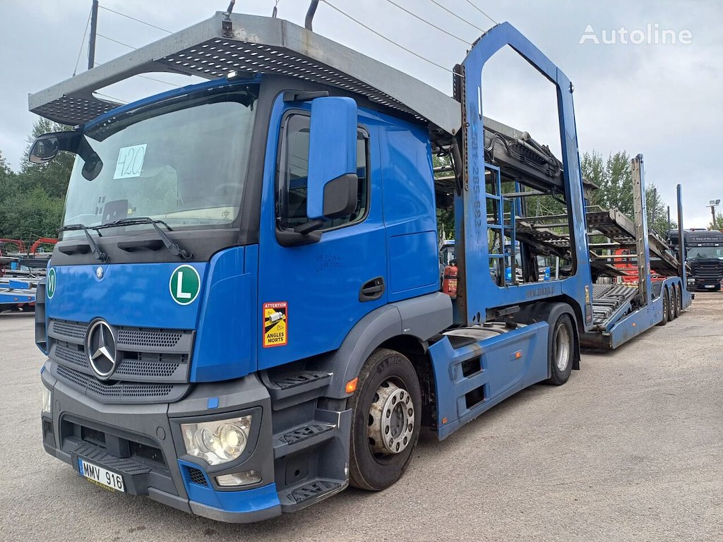 Mercedes-Benz + EUROLOHR 300 (2006) autotransporter + prikolica autotransportera