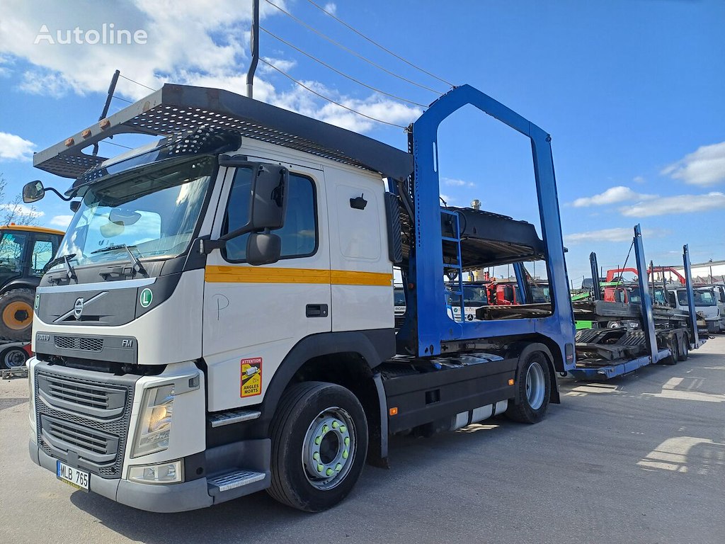 Volvo + Lohr 2006 autotransporter + prikolica autotransportera