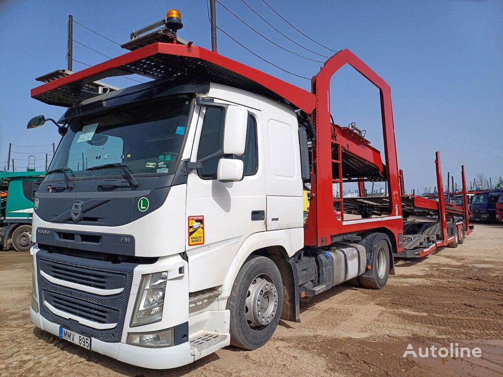 Volvo + LOHR 2006 autotransporter + prikolica autotransportera