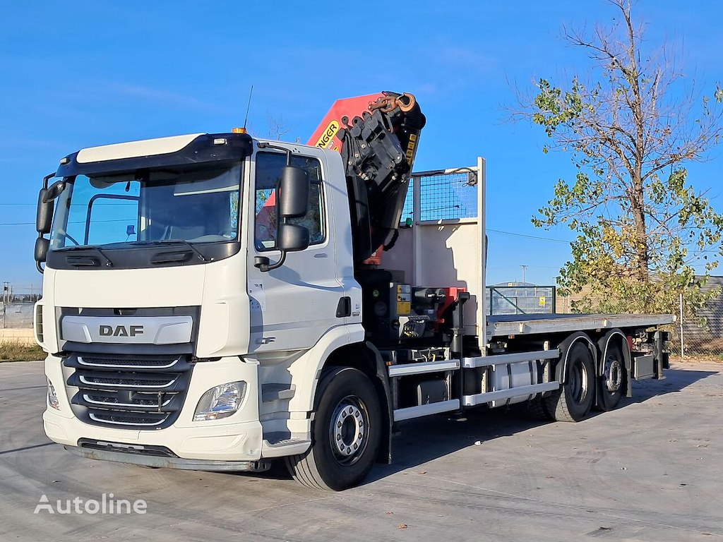 DAF 450 6×2 PALFINGER PK 48002 AÑO 2019 kamion platforma