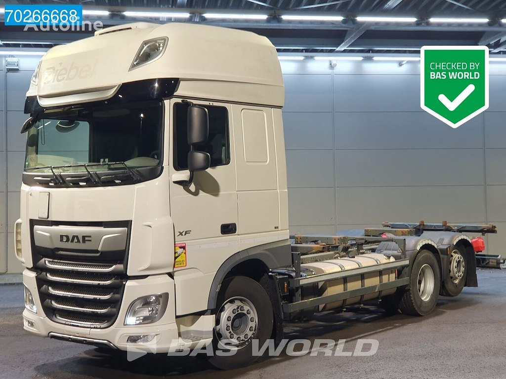 DAF XF 450 6X2 SSC Retarder Standklima Liftachse ACC LED vozilo za prevoz kontejnera