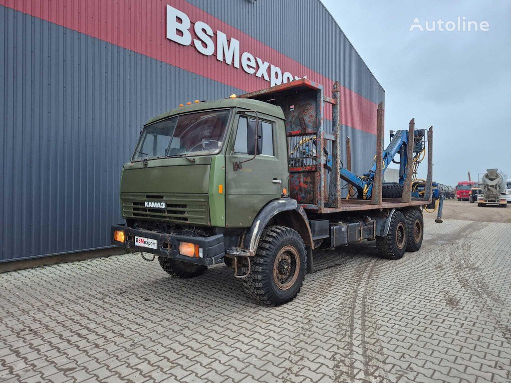 KamAZ 43101 6x6 kamion za prevoz drva