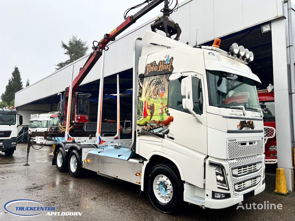 Volvo FH 750 Loglift, 6x4 kamion za prevoz drva