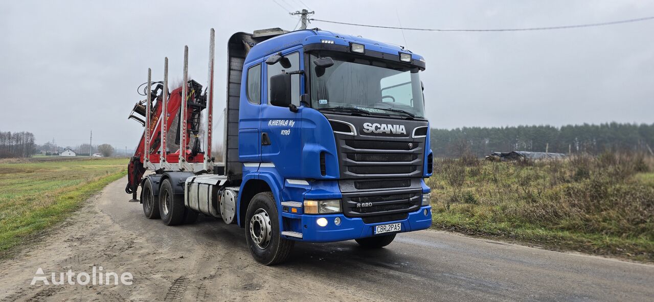 Scania R620 kamion za prevoz drva