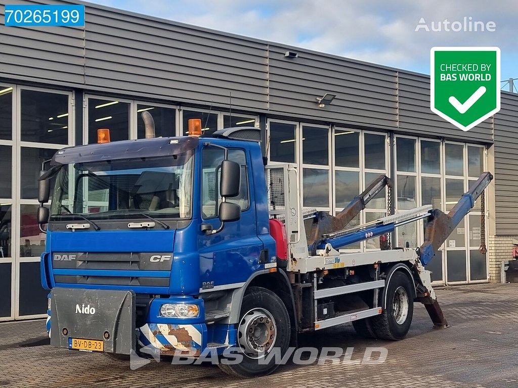 DAF CF75.310 4X2 NL-Truck 13Tons Hyva lift Euro 5 kamion autopodizač kontejnera