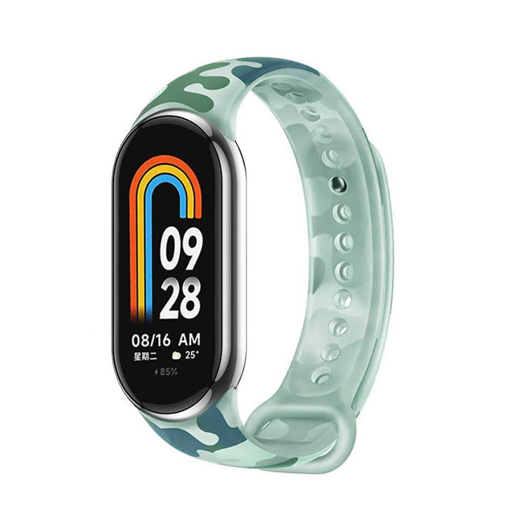 Narukvica - smart watch Xiaomi Mi Band M8/M9 maskirna zelena