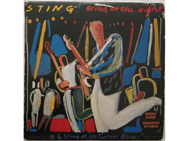 STING  -  2LP  BRING ON THE NIGHT