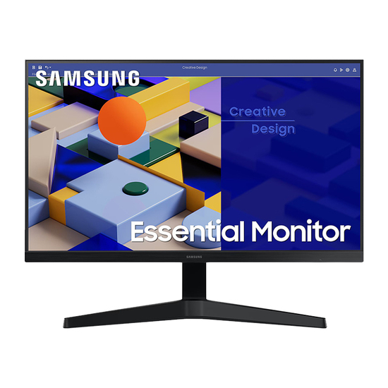 Monitor Samsung LS24C310EAUXEN, 24'', 1920 x 1080 Full HD, IPS, 75 Hz, HDMI, VGA