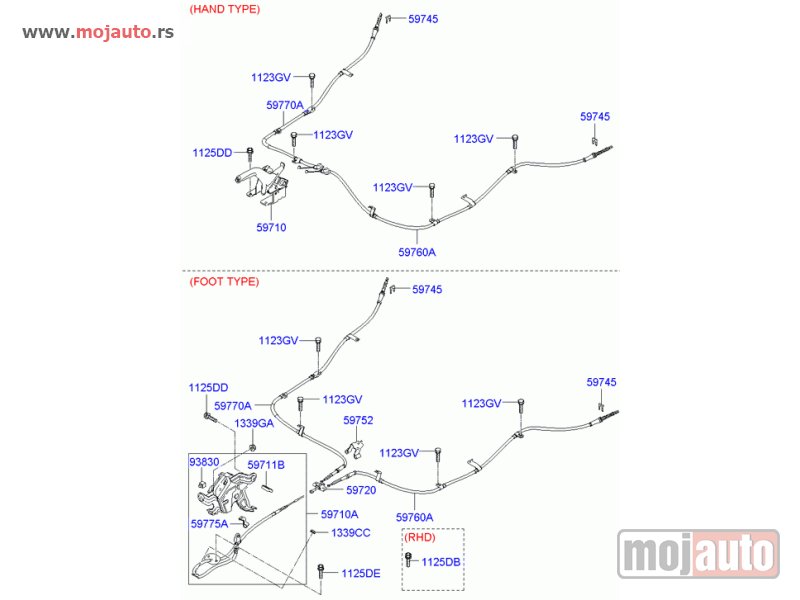 Hyundai Santa Fe Sajla Rucne Kocnice Levo Disk 06-12, NOVO