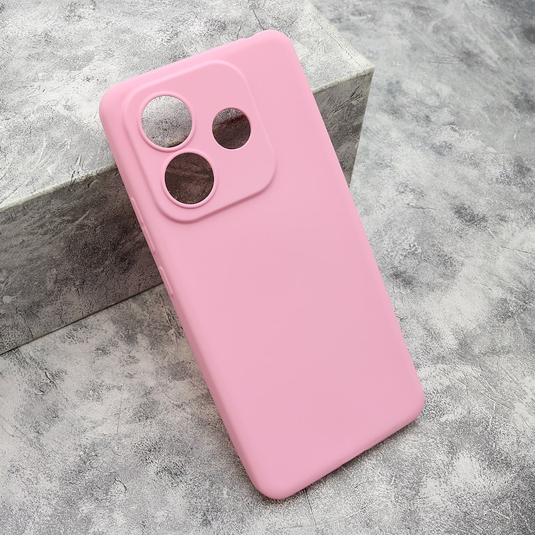 Zastitna maska (futrola) GENTLE COLOR - Xiaomi Redmi Note 14 5G roze (MS)