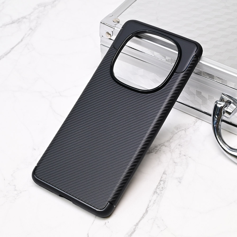 Zastitna maska (futrola) Defender Carbon - Xiaomi Redmi Note 14 Pro 5G (EU) crna