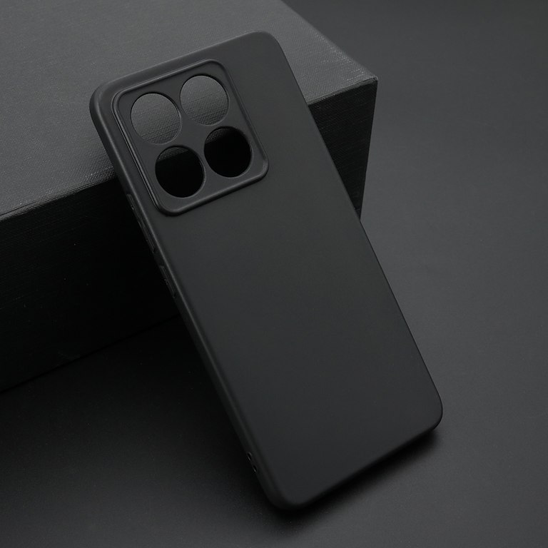 Zastitna ultra tanka (skin) maska / futrola KOLOR - Xiaomi 14T crna (MS)