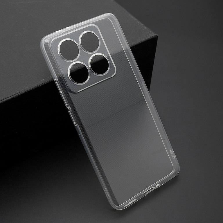 Zastitna ultra tanka (skin) maska / futrola PROTECT - Xiaomi 14T Pro providna (bela) (MS)