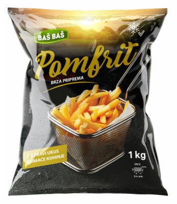 SMRZNUTI POMFRIT BAŠ BAŠ 1KG
SMRZNUTI POMFRIT BAŠ BAŠ 1KG