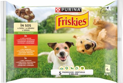 HRANA ZA PSE PRELIV U ŽELEU MESO FRISKIES 4X85G
HRANA ZA PSE PRELIV U ŽELEU MESO FRISKIES 4X85G