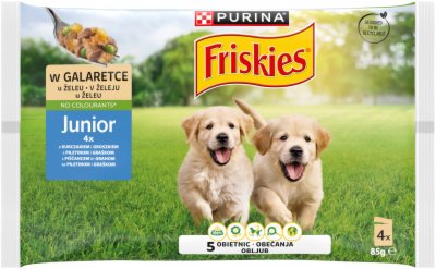 HRANA ZA PSE PRELIV JUNIOR U ŽELEU FRISKIES 4X85G
HRANA ZA PSE PRELIV JUNIOR U ŽELEU FRISKIES 4X85G