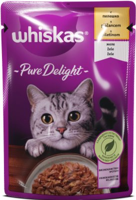 HRANA ZA MAČKE PURE DELIGHT PILETINA WHISKAS 85G
HRANA ZA MAČKE PURE DELIGHT PILETINA WHISKAS 85G