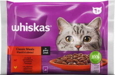 HRANA ZA MAČKE IZABRANI OBROCI WHISKAS 4X85G
HRANA ZA MAČKE IZABRANI OBROCI WHISKAS 4X85G