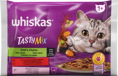 HRANA ZA MAČKE IZBOR SEFA WHISKAS 4X85G
HRANA ZA MAČKE IZBOR SEFA WHISKAS 4X85G