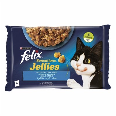 HRANA ZA MAČKE SENSATION LOSOS PASTRM. FELIX 4X85G
HRANA ZA MAČKE SENSATION LOSOS PASTRM. FELIX 4X85G