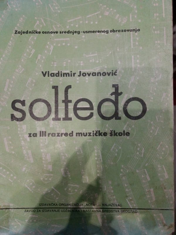 Solfeđo za III razred muzičke škole