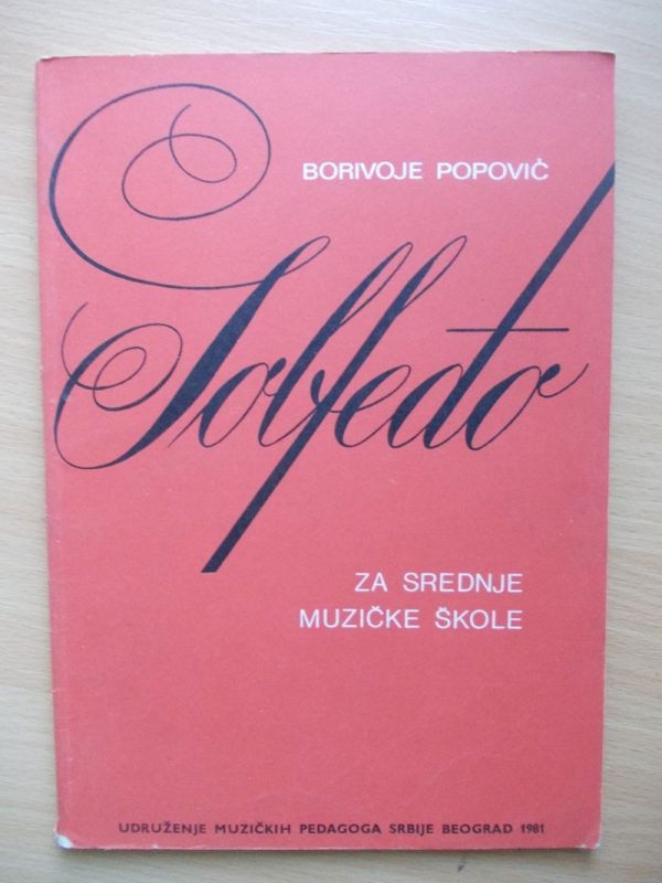 Solfeđo I za srednje muzičke škole