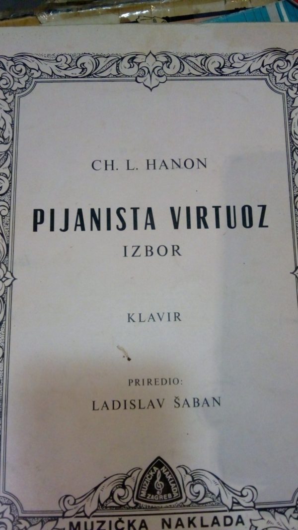 Pijanista virtuoz, izbor, klavir