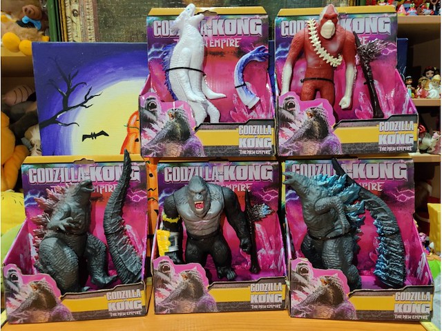 Godzilla x Kong: Godzila Kong Shimo The New Empire Novo