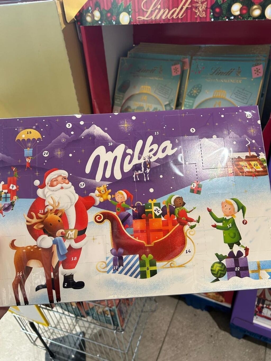 Milka advent kalendar