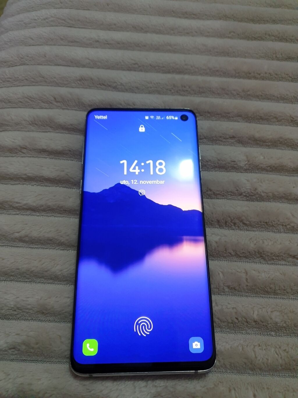 Samsung Galaxy S10 5G, 128 GB, bоја - Svetloplava, Face ID