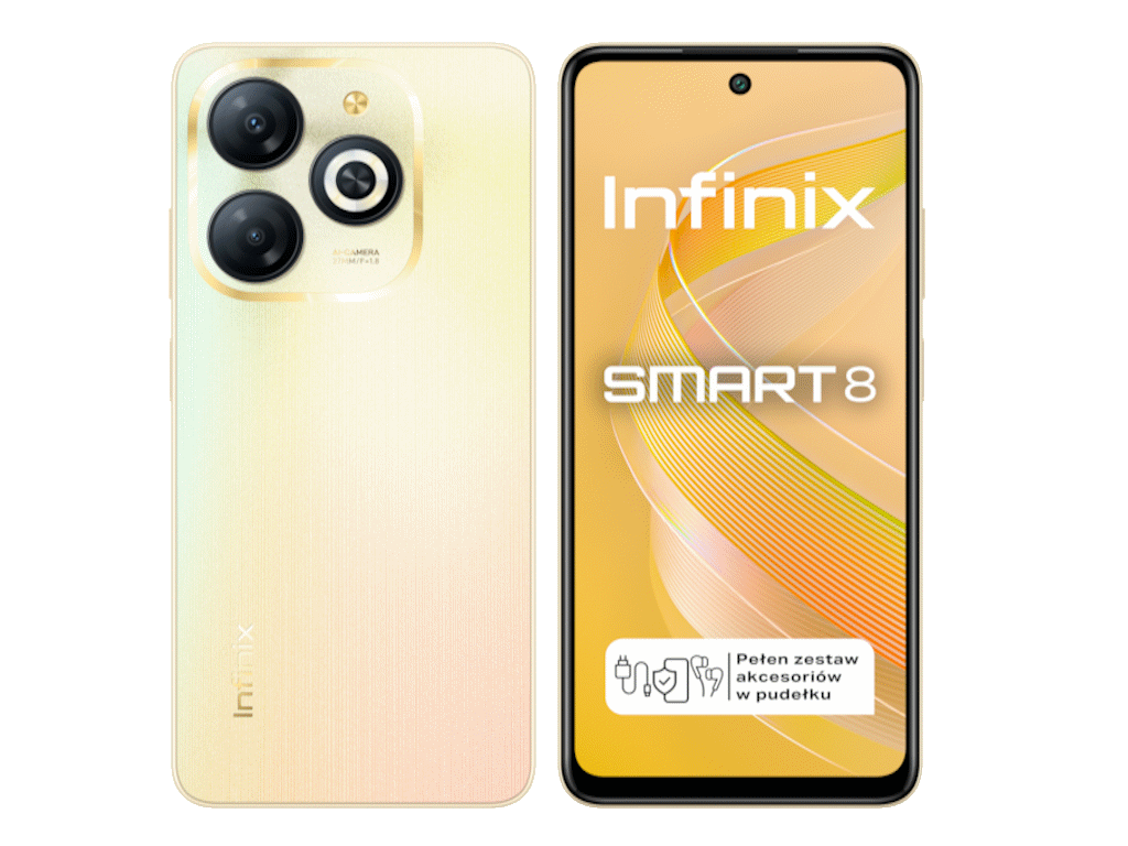 Smartphone INFINIX Smart 8 3GB/64GB/zlatna (X6525)