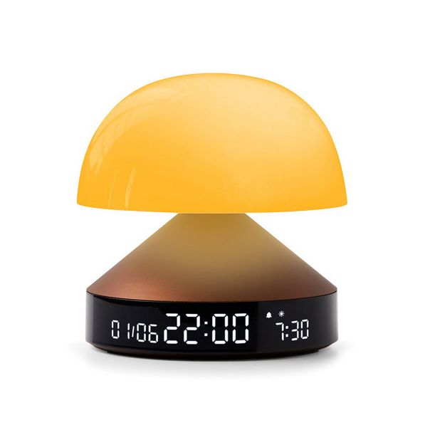 LEXON Stona led lampa sa satom i alarmom MINA SUNRISE, bronzana