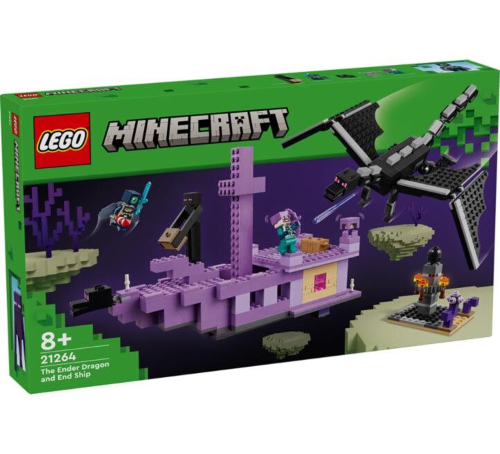 LEGO IGRAČKA 21264 ENDER ZMAJ I END BROD