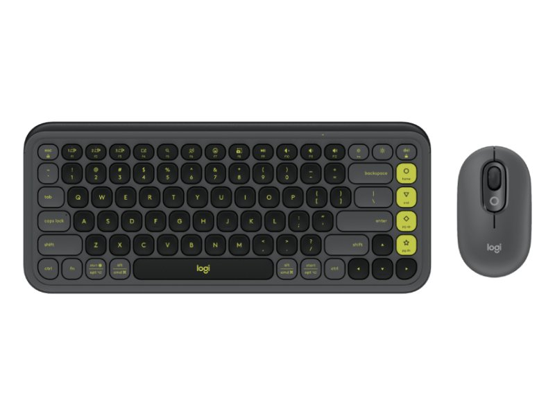 LOGITECH POP ICON GRAPHITE COMBO WIRELESS US TASTATURA I MIŠ